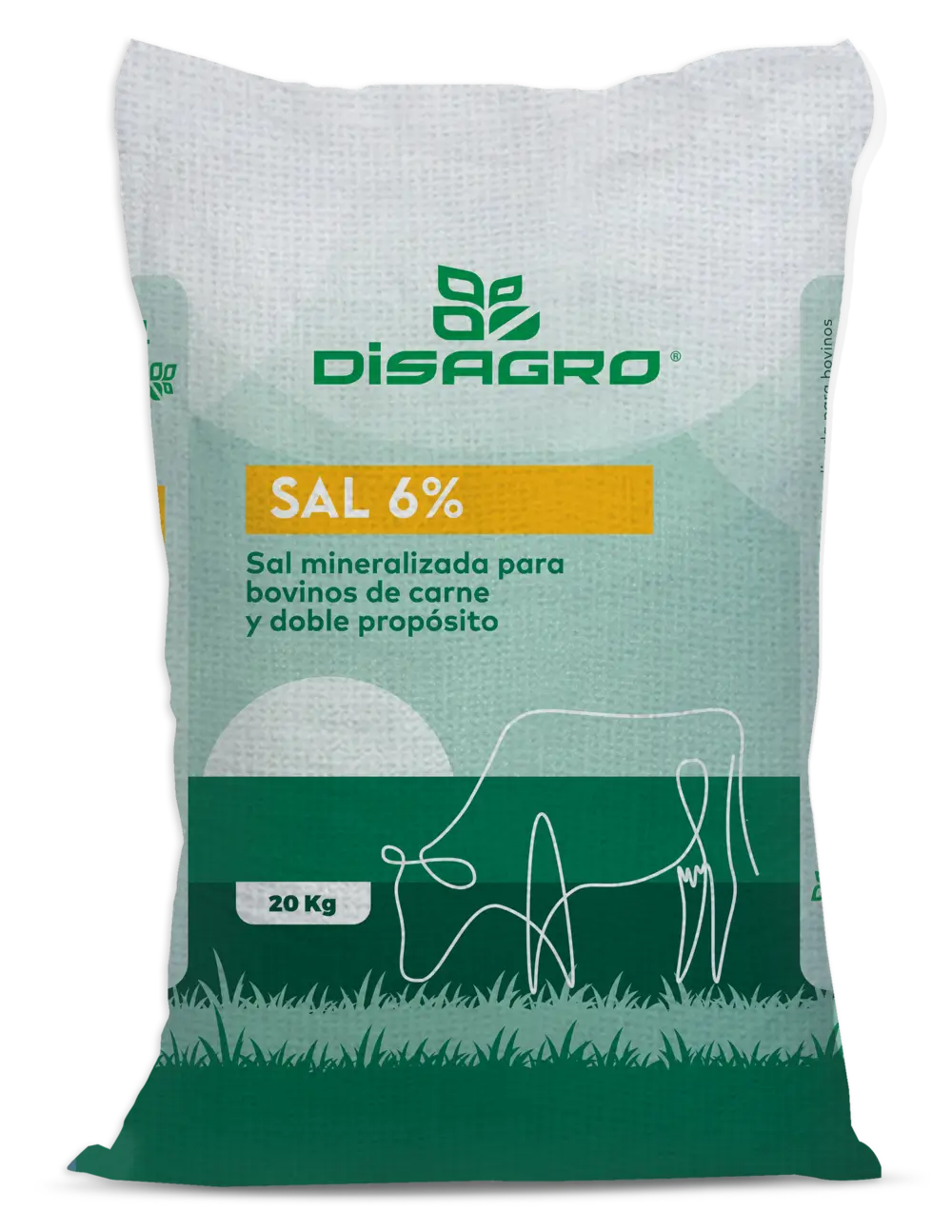 Sal mineralizada 6% para bovinos de carne y doble propósito - Disagro Honduras
